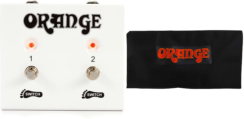 Orange FS-2 Dual Function Footswitch Bundle with Orange | Reverb