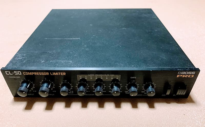 Boss CL-50 pro series half rack compressor | Reverb