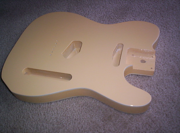 Telecaster Style Electric Guitar Body Double Bound New | Reverb