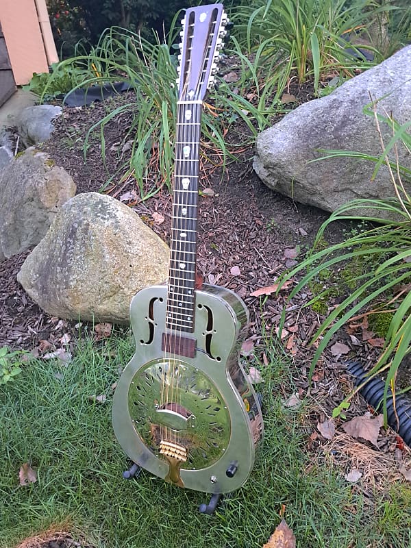 SteelBelly No.150 12-string Brass Body Resonator With | Reverb