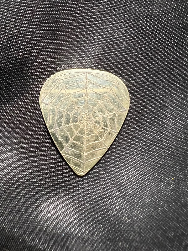 Brass guitar pick | Reverb