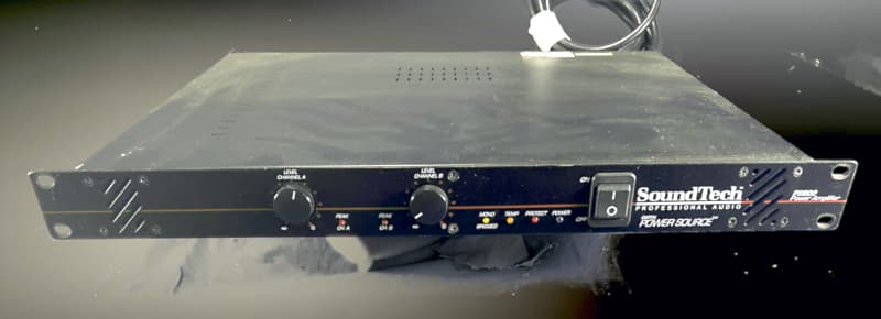 Sound Tech PS802 Stereo Power Amplifier | Reverb