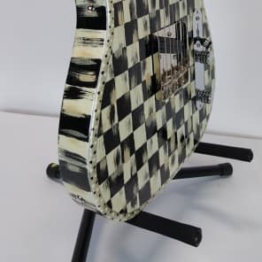 Moxy Telecaster 2016 Checkered Flag | Reverb