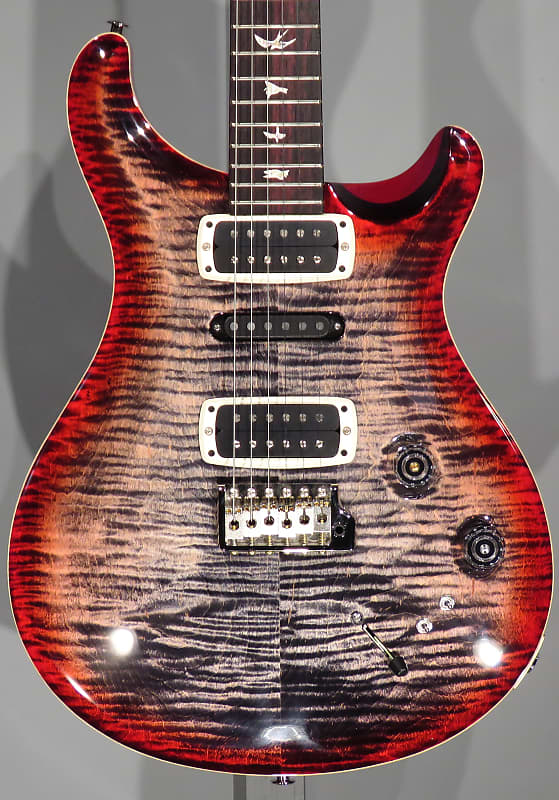 PRS Modern Eagle V 2023 Charcoal Cherry Burst w/Hardshell | Reverb