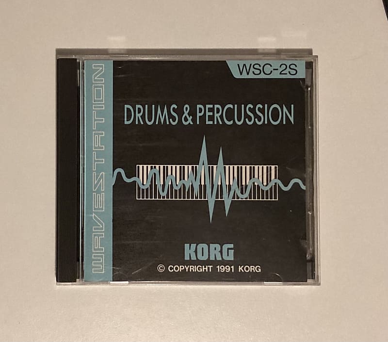 Korg WSC-2S Drums & Percussion PCM/Data Cards for Wavestation | Reverb