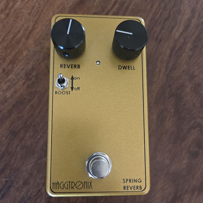 Haggtronix Spring Reverb Pedal, Boutique, Made in USA, SN# 18 | Reverb