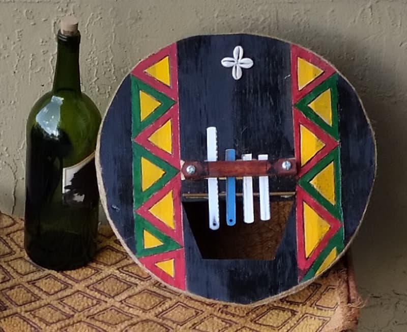 West African-style large "thumb piano" (gongoma/kongoma) | Reverb