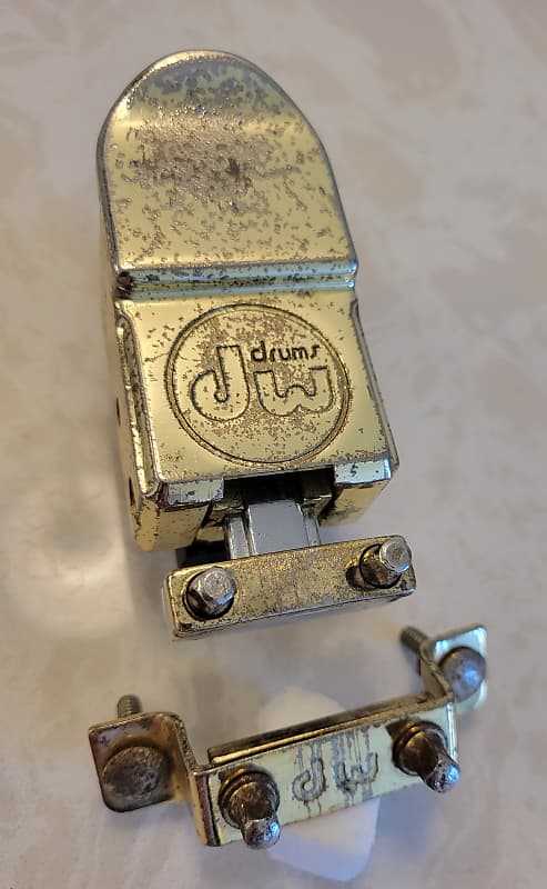 DW snare drum Throw-off DJAD-193 1997 - Gold | Reverb