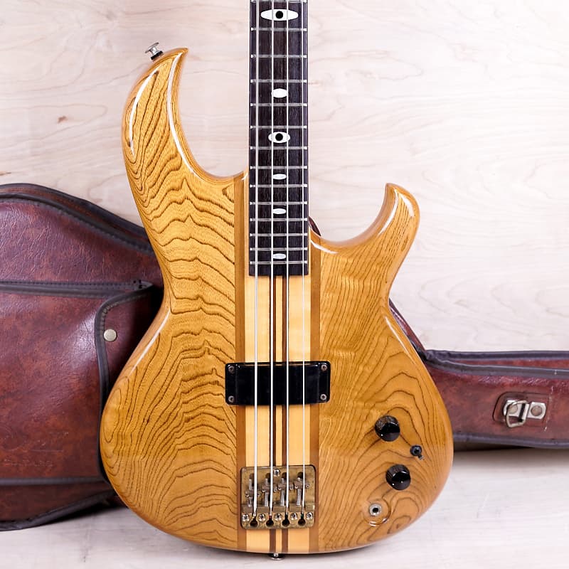 Aria Pro II RSB-600 Rev-Sound Bass MIJ 1980 Natural w/ Bag | Reverb