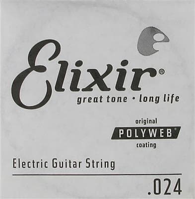 Elixir E13224 Electric Poly .024 Single String | Reverb UK