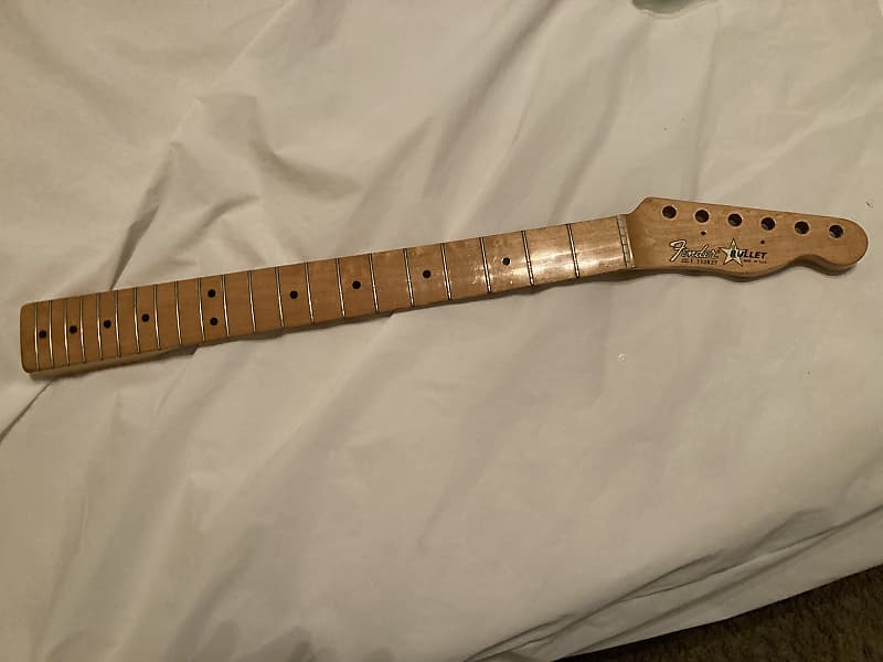 USA 1983 Fender Bullet neck only. 1983 Natural maple | Reverb