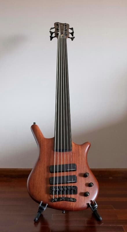 Warwick Thumb Bass NT 6string fretless 1999 Natural | Reverb