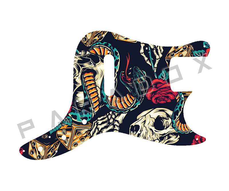 Custom Pickguard For 1998 - 2021 Squier by Fender Affinity | Reverb