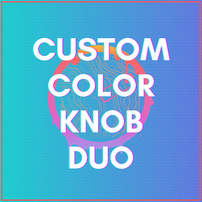 Custom Color Knob Duo | Reverb