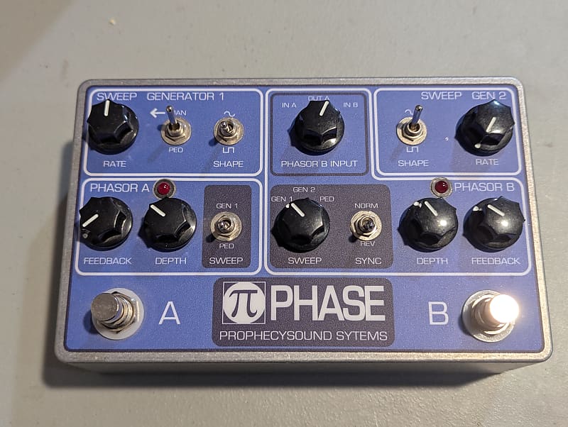 Prophecysound Systems PI-PHASE DUAL ANALOGUE PHASE-SHIFTER | Reverb
