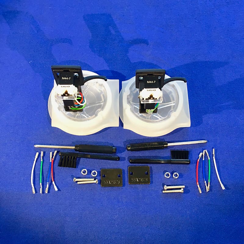 Shure M44-7 Cartridge + N44-7 Stylus and Headshell Pair | Reverb