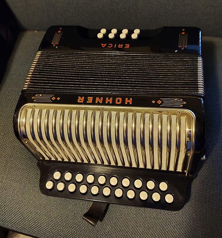 Hohner Erica Button Accordion | Reverb