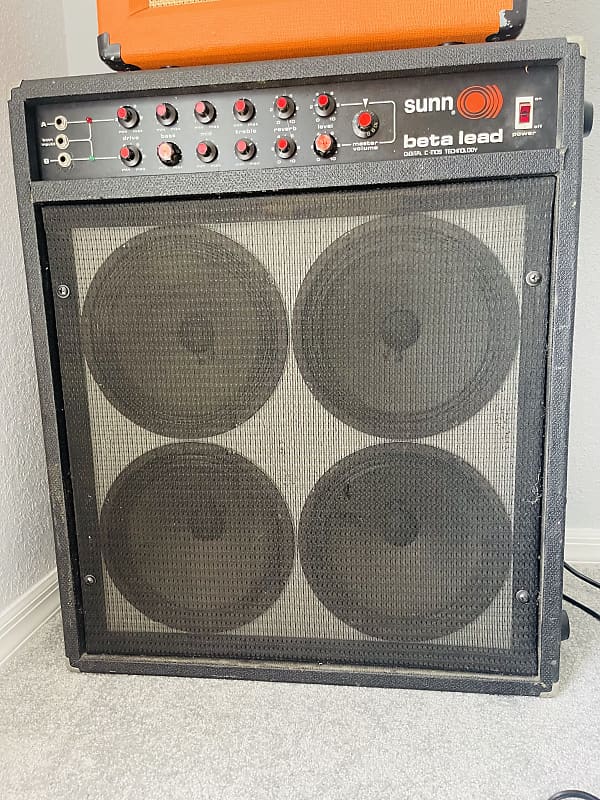 Sunn Beta Lead 4x10 Combo Sunn O))) Nirvana Red Fang Doom | Reverb