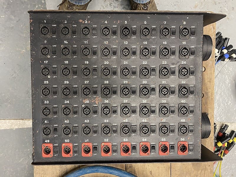 Whirlwind W4 48 X 8 SPLITTER SNAKE HEAD, GROUND LIFT | Reverb