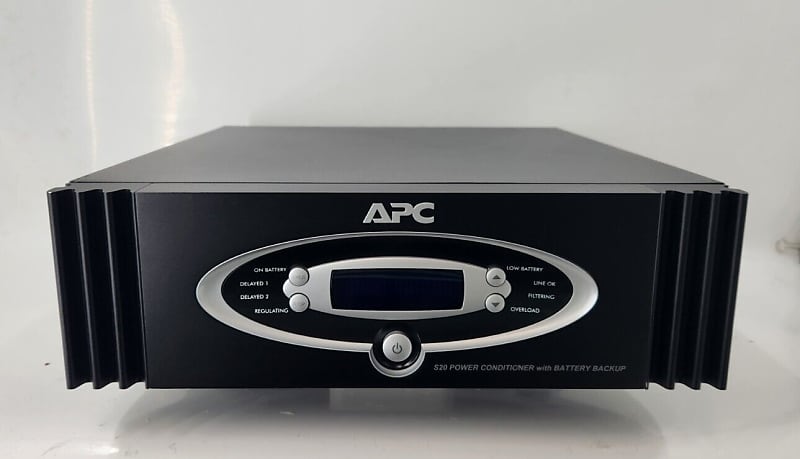 APC S20BLK S20 Power Conditioner - TESTED - RV-0058 | Reverb
