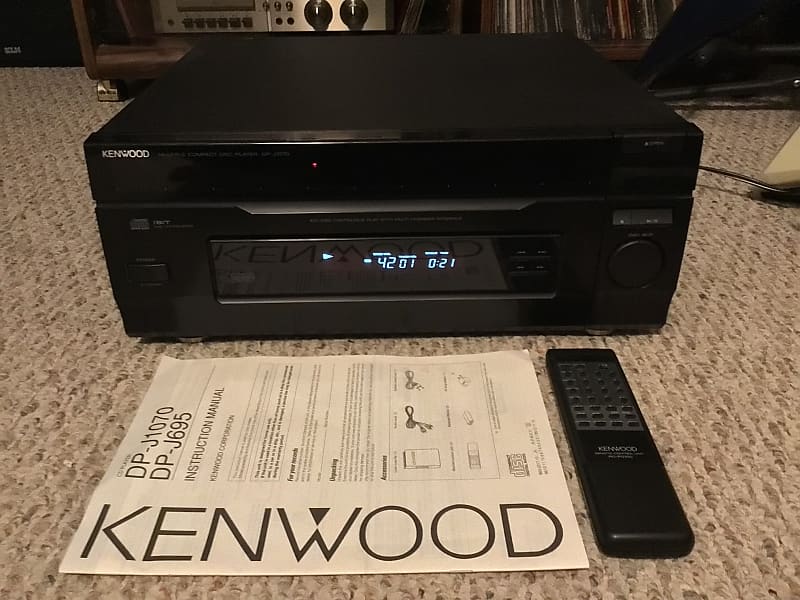 Vintage Vintage 90s Kenwood DP-J1070 CD 100 Disc Changer w/ | Reverb