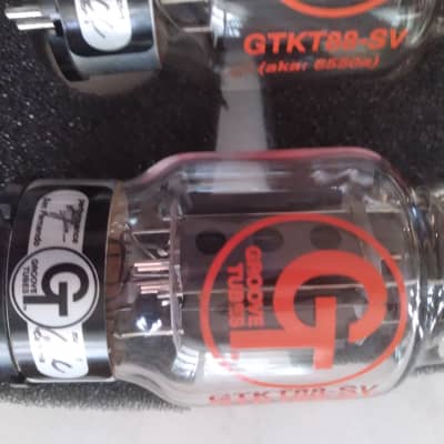 Groove Tubes Kt88 power tubes duet for mesa marshall bogner | Reverb