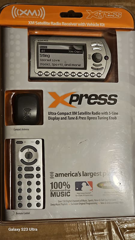 Audiovox Xpress XM Satellite Radio Receiver with Vehicle Kit | Reverb