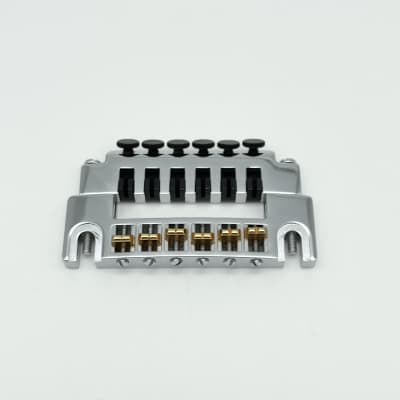 Schaller 456 Chrome Fine Tuning Bridge Tailpiece Near Mint | Reverb