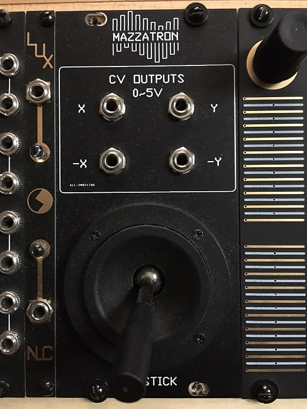 Mazzatron JS-1 Joystick Module - Black CV modulator | Reverb