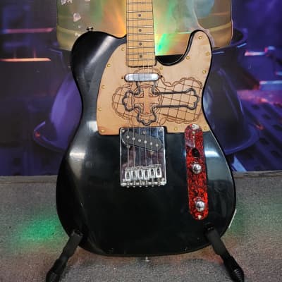 Varris Guitars Custom tele gear 2022 Claro walnut guard, | Reverb