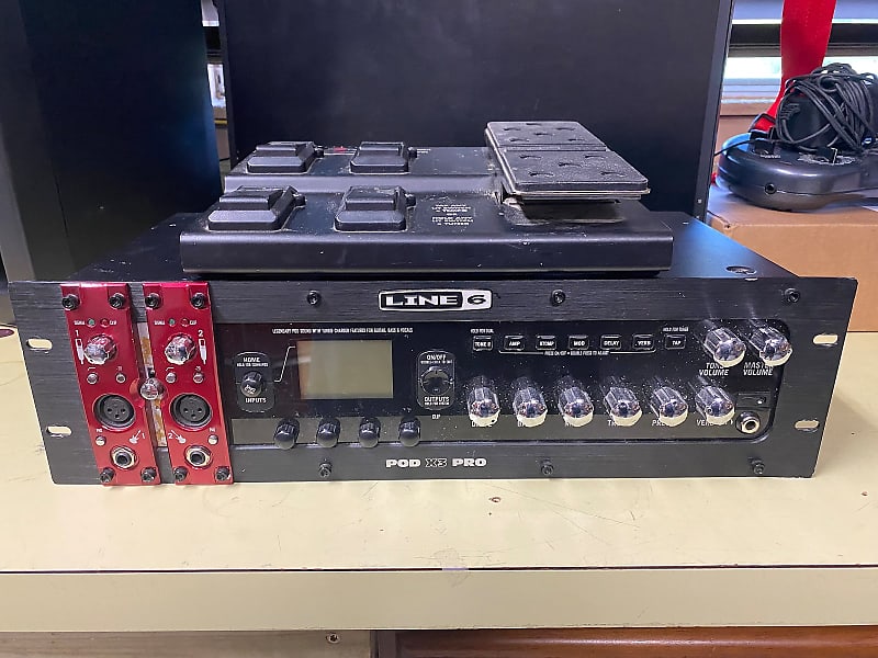 Line 6 POD X3 Pro/FBV MK II POD X3 PRO/FBV MK II 2000’s Black | Reverb