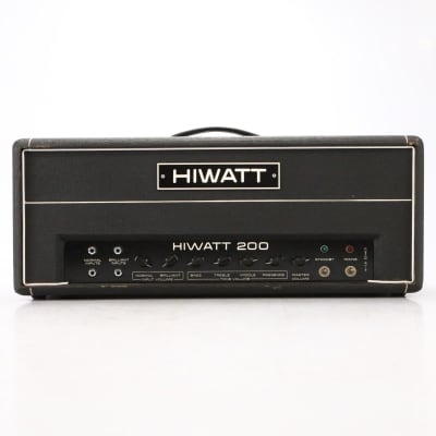 Hiwatt DR201 Custom 200W Bass Amplifier Head | Reverb