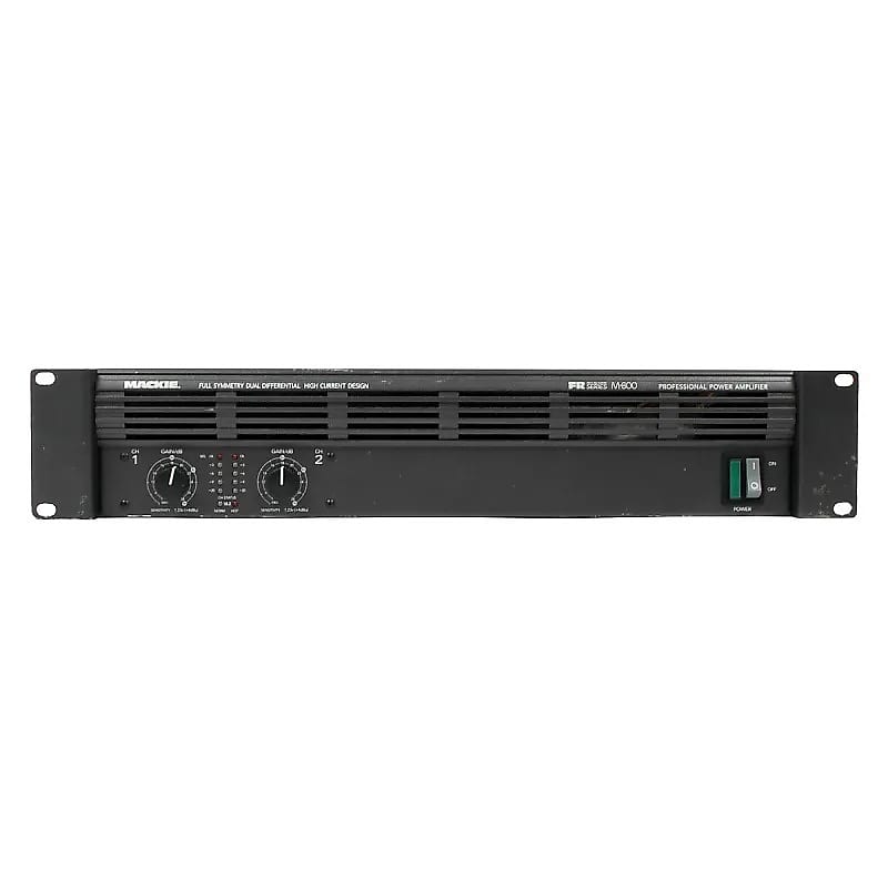 Mackie M800 FR Series 2-Channel Power Amplifier | Reverb