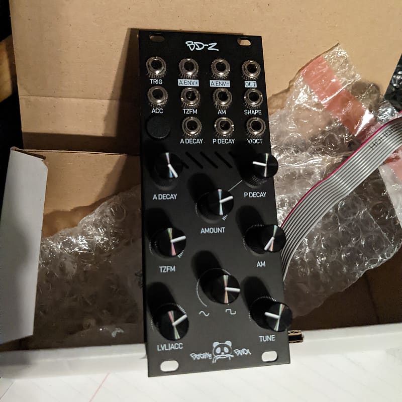 Patching Panda BD-Z Kick Drum Bass Synth Eurorack Module | Reverb
