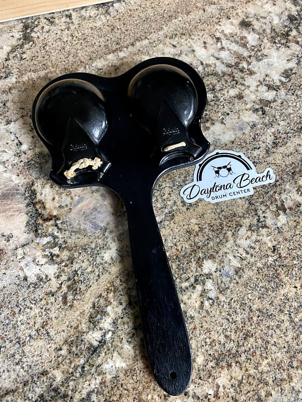Ludwig vintage double castanets 50's/60's Black | Reverb