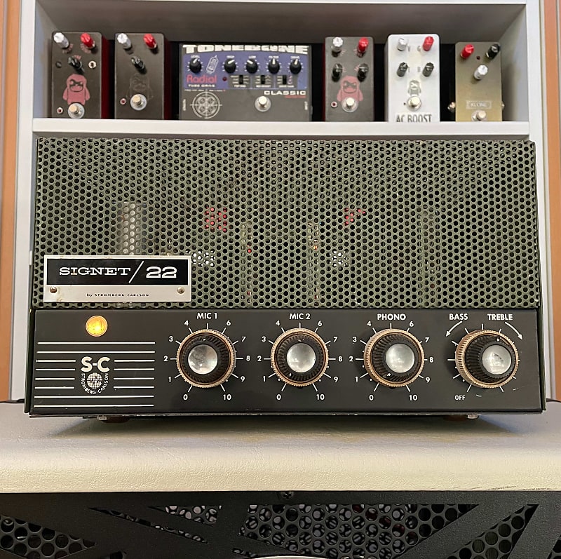 Stromberg Carlson Signet 22 guitar amplifier conversion, | Reverb