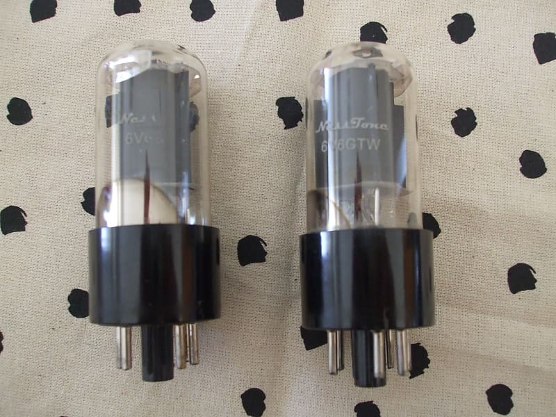 Ness 6V6GT matched pair Chinese power tubes | Reverb