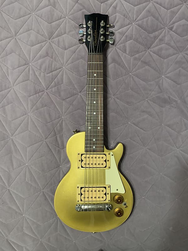Chandler Mini Les Paul 1990s - Goldtop, Very Rare, 16.5" | Reverb