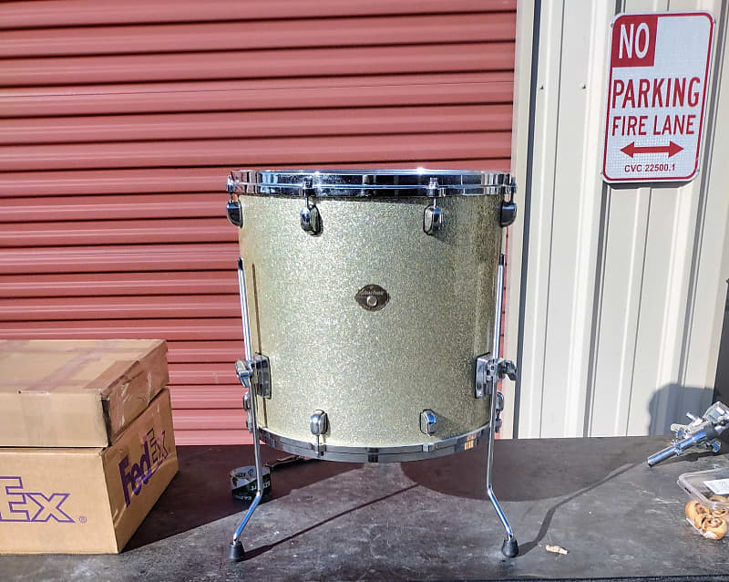 Tama Starclassic Performer 18x16 Sterling Silver | Reverb