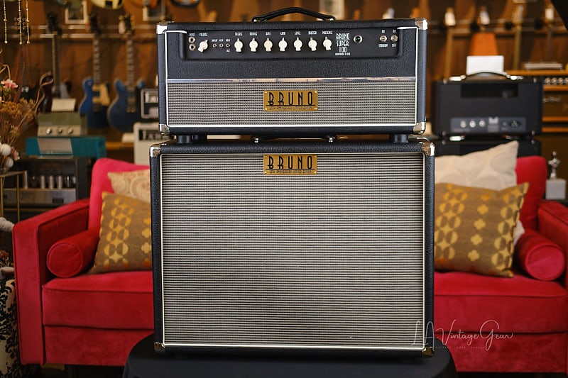 Bruno Super 100 30th Anniversary Guitar Amplifier - Head & | Reverb