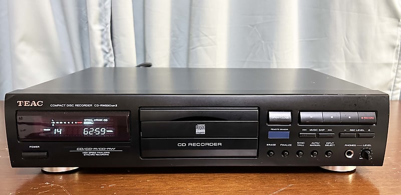 TEAC CD-RW890 MKII CD Recording Deck with remote. Nice! | Reverb