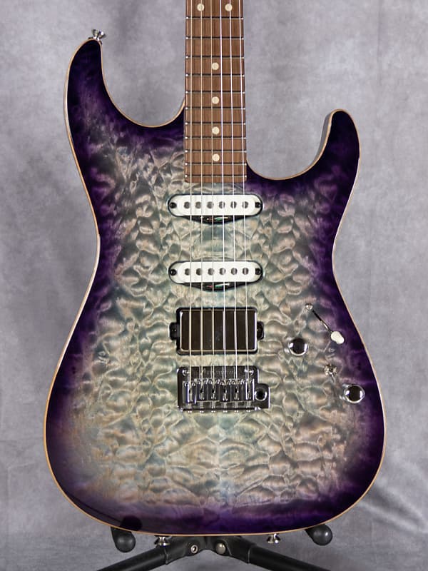 Tom Anderson Drop Top 2019 - Abalone To T Purple Burst | Reverb
