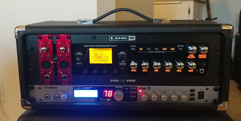 Line 6 pod X3 Pro Digitech GSP1101 Rack | Reverb