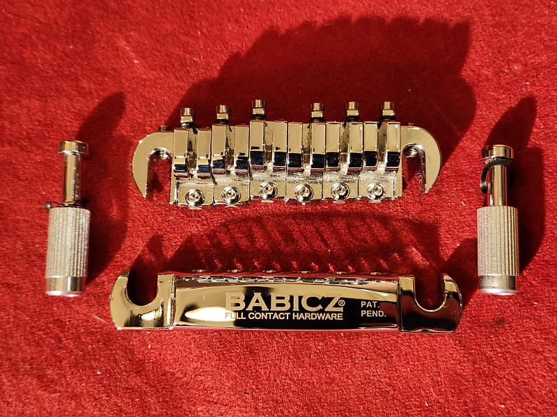 Babicz Full Contact Hardware Bridge Nickel | Reverb