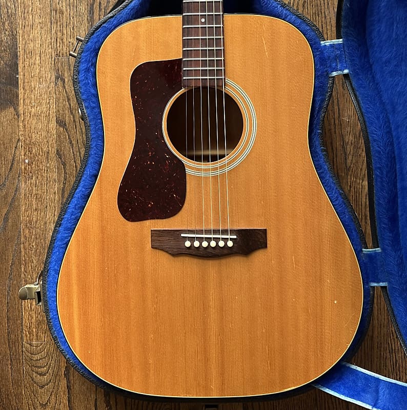 1977 Guild D-35 LEFTY- Natural w/ OHSC | Reverb