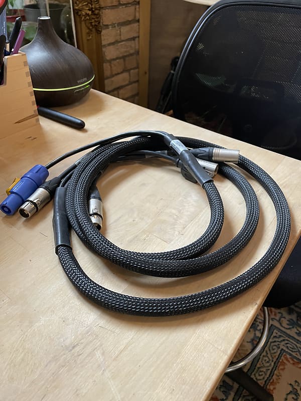 BTPA Custom Stereo XLR Loom with Powercon | Reverb