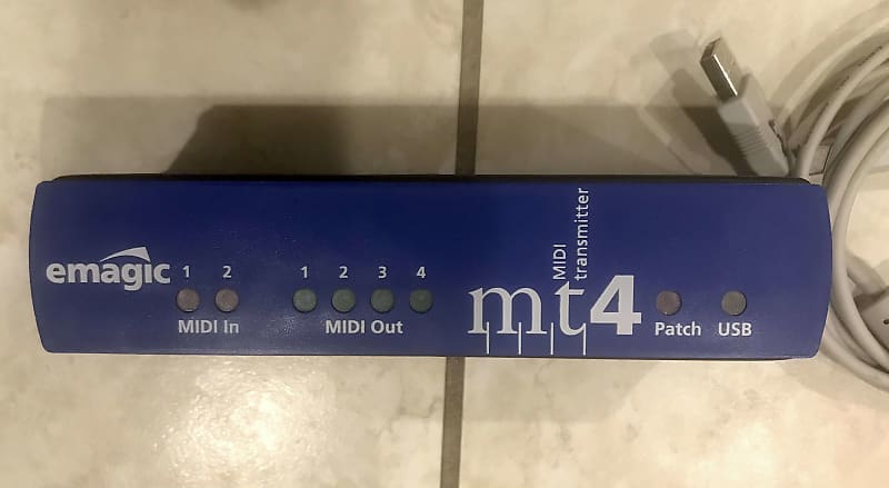 Emagic MT4 MIDI Interface | Reverb