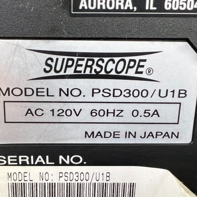 Superscope PSD300 / U1B 2000s With Case & Remote Control | Reverb