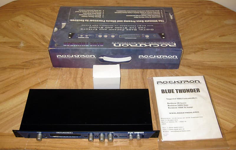 Rocktron Blue Thunder Preamp FX Processor | Reverb