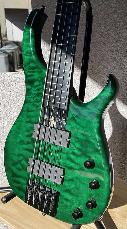 Modulus Graphite Quantum Q5 5-String Bass Guitar, 1997, | Reverb